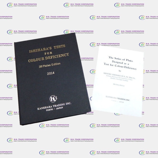 Ishihara Test Chart Book for Color Deficiency